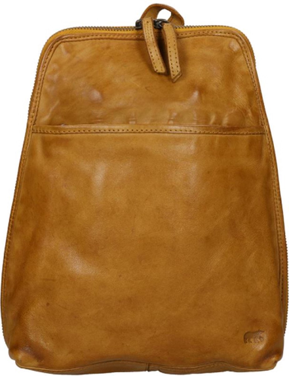 Bear Design Rugzak / Rugtas - Iris - 6 Liter - Leer - Geel | bol