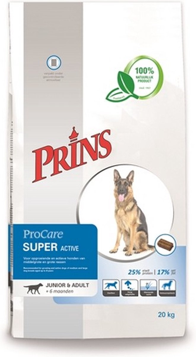 2x PRINCE PROCARE SUPER ACTIF 20KG | bol.com