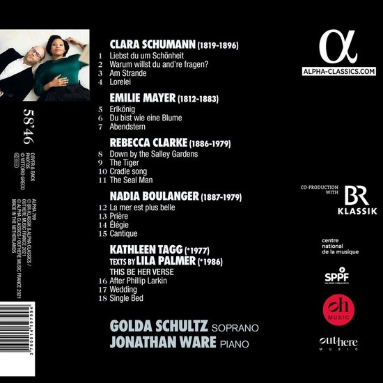 Golda Schultz & Jonathan Ware - This Be Her Verse (CD), Golda Schultz | Muziek | bol