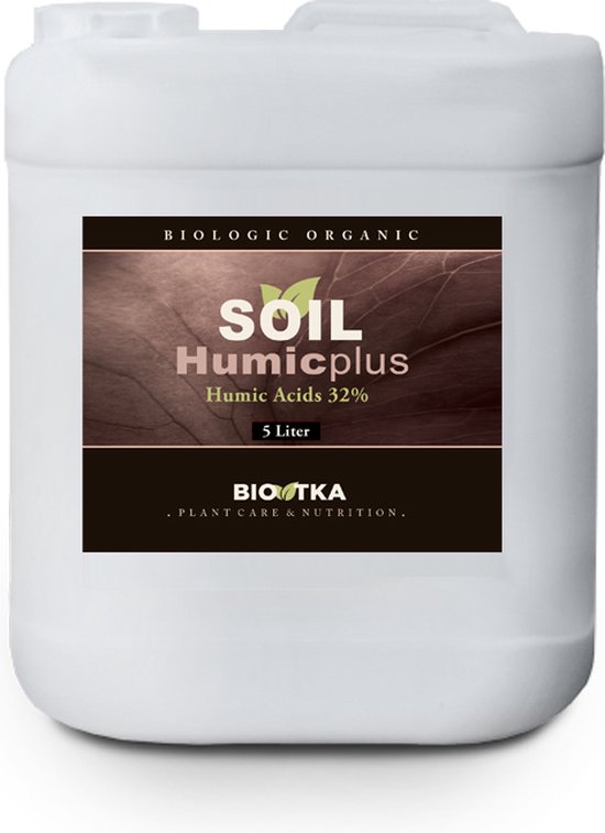 BioTka SOIL HUMIC PLUS Bodem verbeteraar 5 Ltr. (plantvoeding - aarde ...