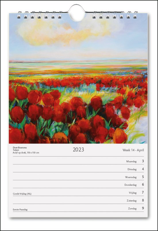 Bekking & Blitz - Weeknotitiekalender 2023 - Kunst weekkalender 2023 ...