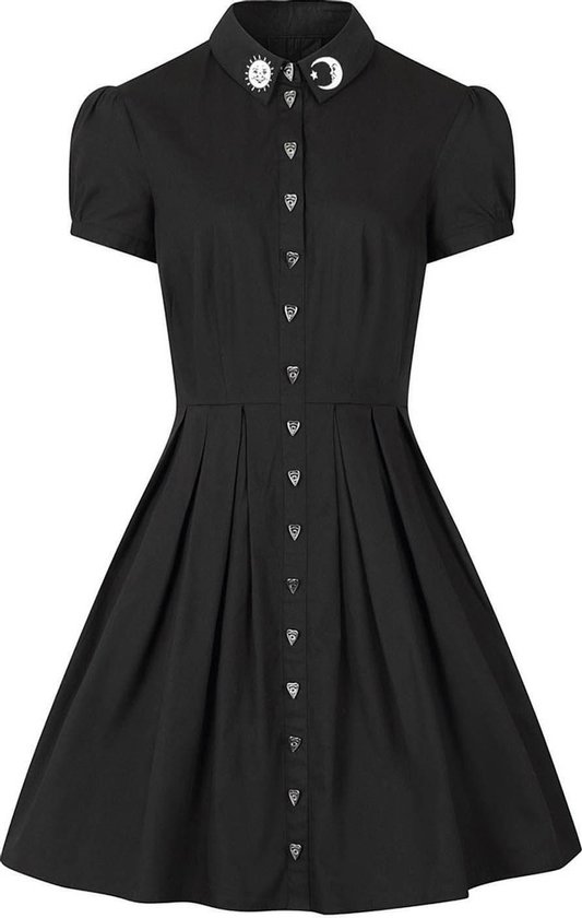 Hell Bunny Samara Dress Medium-lengte jurk zwart S | bol