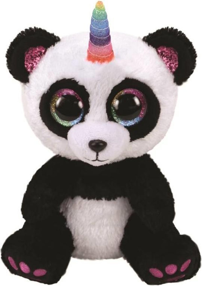 Ty - Knuffel - Beanie Boos - Paris Panda - 15cm | bol.com