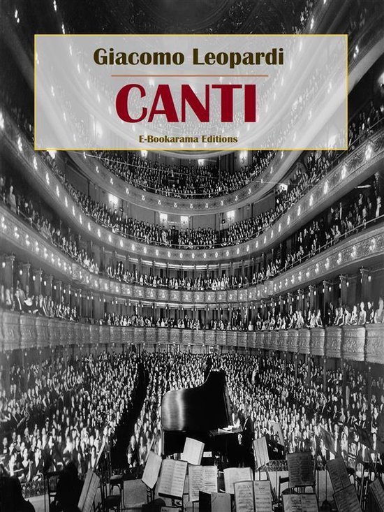 Canti (ebook), Giacomo Leopardi | 9788827562291 | Boeken | bol.com