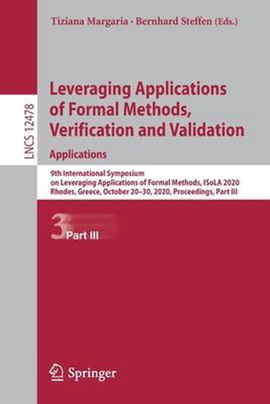 Leveraging Applications Of Formal Methods Verification And Validation Applications