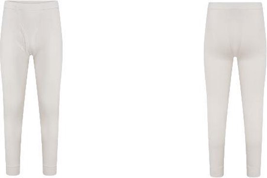Beeren Thermo heren broek met gulp Wit maat M | bol.com