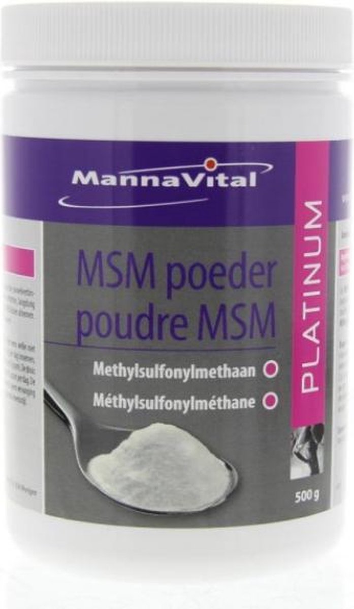 Msm Poeder Platinum 500 Gr | bol