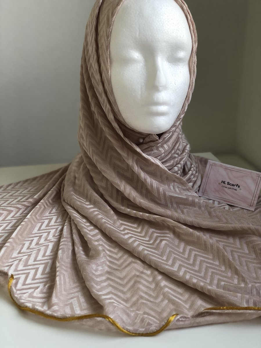 Hoofddoek- Hijab- Jersey scarf- Hoofddeksel- Model 2020- Inclusief 2 ...