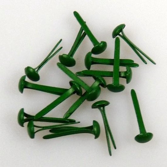 FLP-BR-006 Nellie Snellen splitpennetjes mini - splitpen kerst groen ...