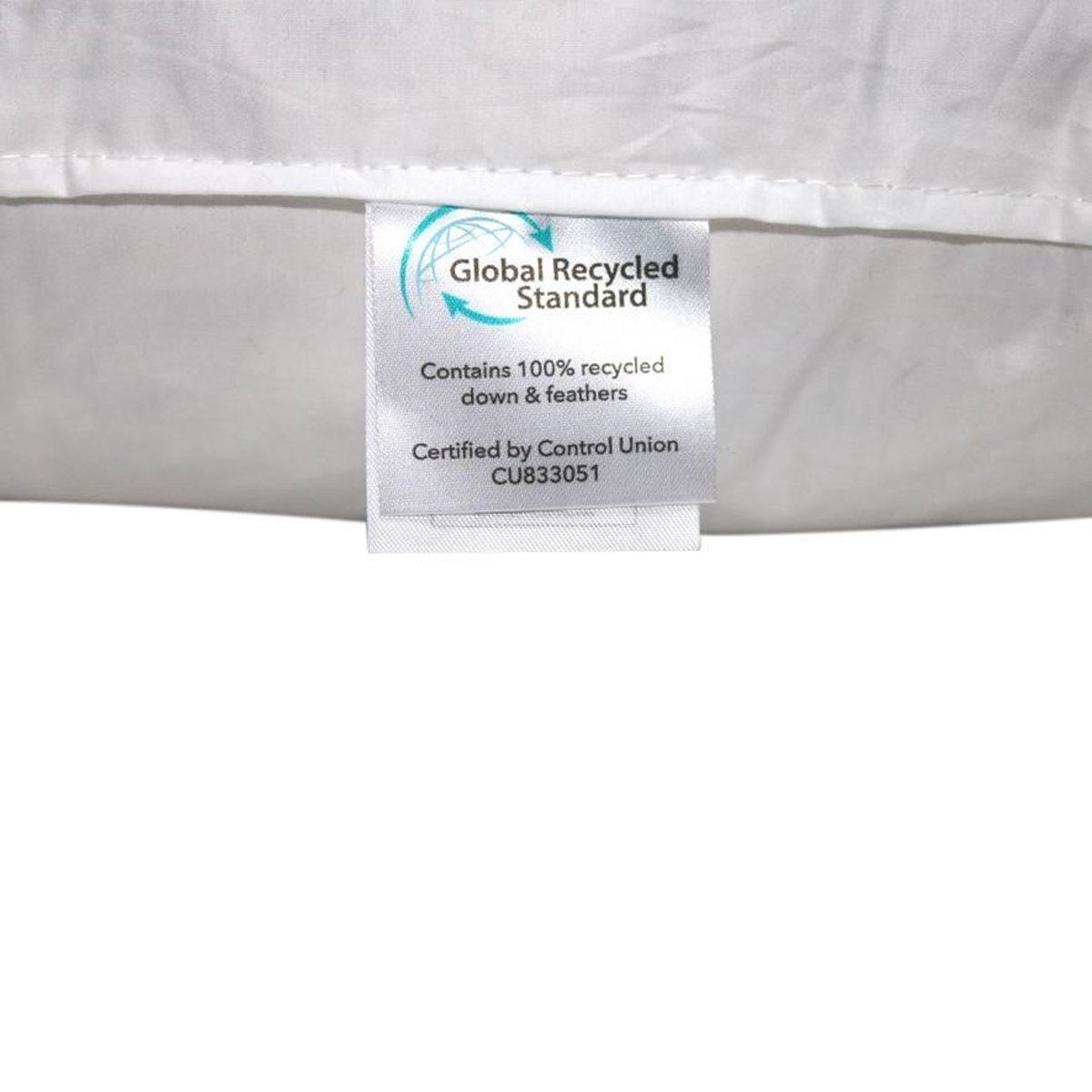 Binnenkussen 100% - gerecycled - dons - veren - 240 gram - 30x30cm (set ...