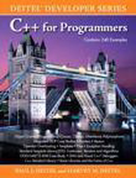 Deitel Developer Series - C++ for Programmers (ebook), Paul J. Deitel | 9780137018475... | bol.com