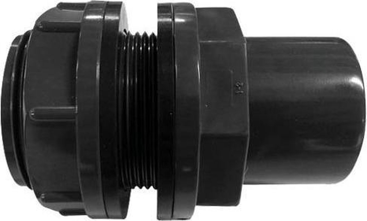 PVC tankdoorvoer 50/63 x 50mm - wanddoorvoer - doorvoer | bol