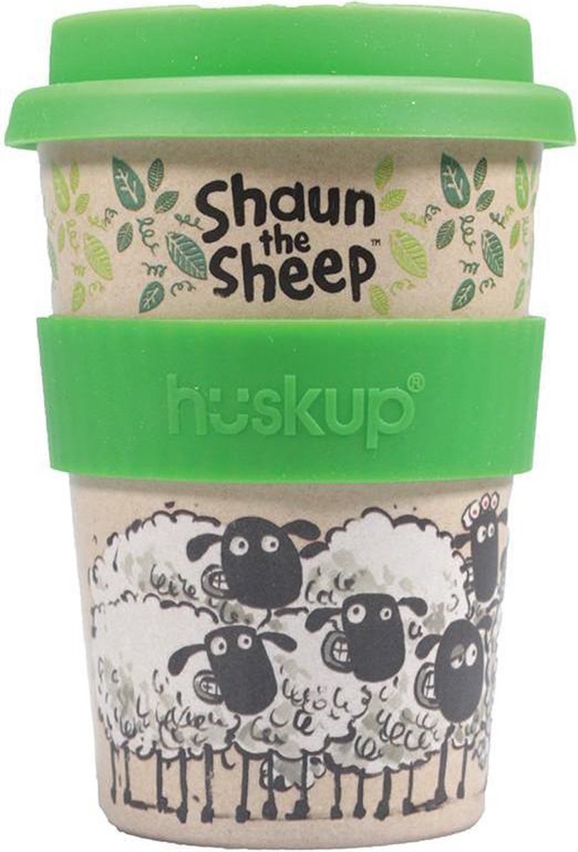 Shaun the Sheep: Save the Tree 12 oz Huskup Travel Mug | bol.com