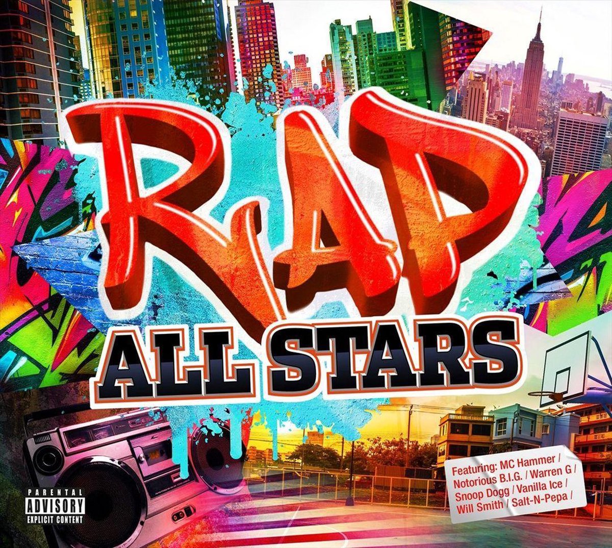 bol.com | Rap All Stars, various artists | CD (album) | Muziek