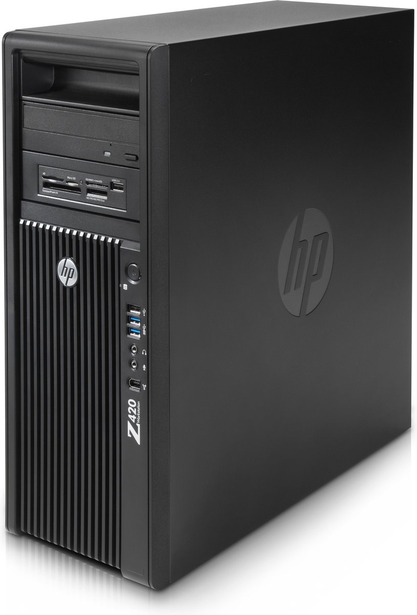 HP 420 Intel® Xeon® E5 familie E5-1620 8 GB DDR3-SDRAM Minitower ...
