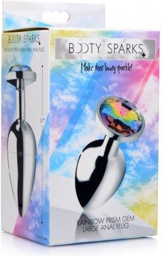 Rainbow Gem Buttplug - Groot | bol.com