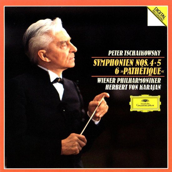 Tschaikowksy: Symphonien Nos. 4, 5 & 6 "Pathétique", Herbert Von Karajan | CD (album)... | bol.com
