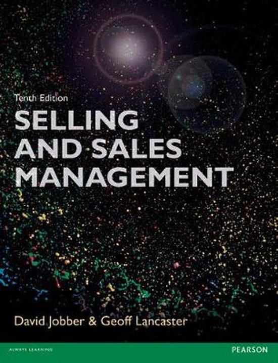 Selling & Sales Management 10th | 9781292078007 | Geoffrey Lancaster ...