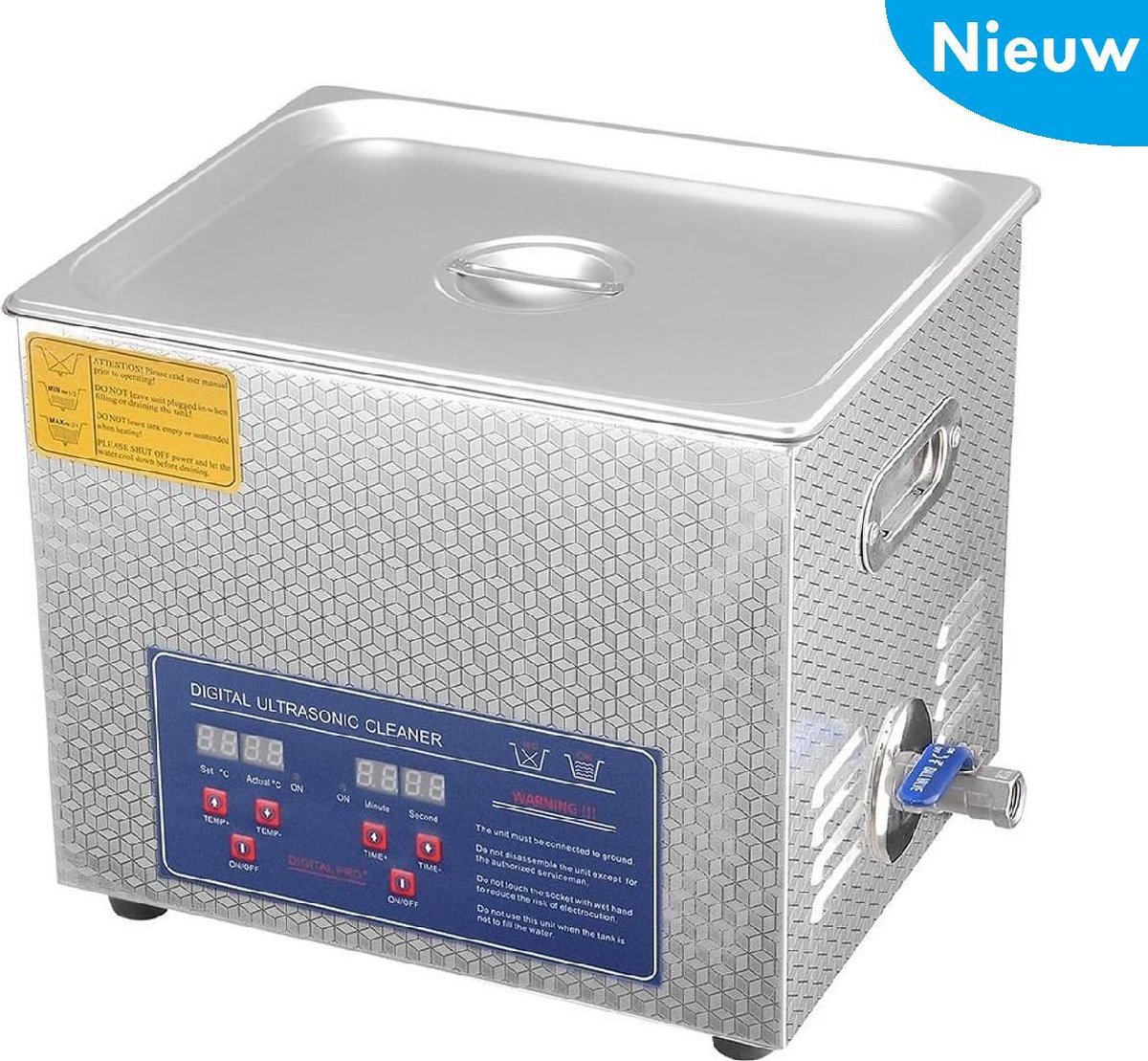 Ultrasoon Reiniger 10 Liter | 10L| Ultrasone Reinigingsmachine ...