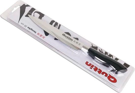 Quttin Yanagiba fileermes 20 cm RVS zwart | bol