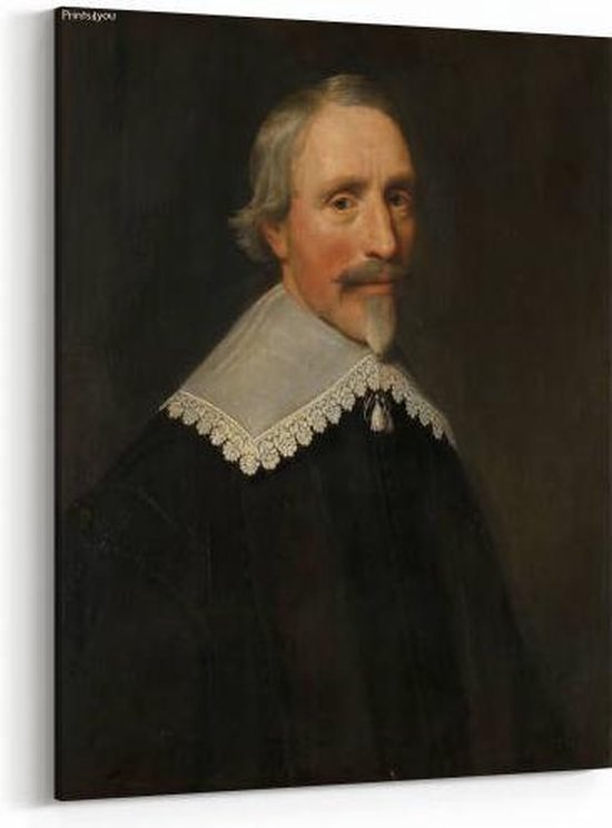 Schilderij - Portret van Jacob Cats — 60x90 cm | bol.com