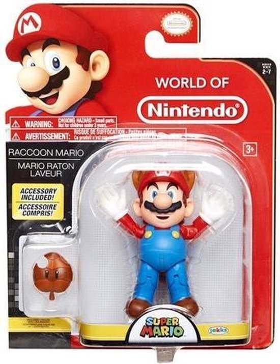 Super Mario Raccoon Mario with super leaf | bol.com