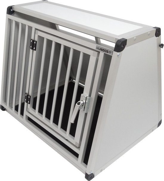 Hundos Autobench M 65x80x65 cm Met drempel | bol