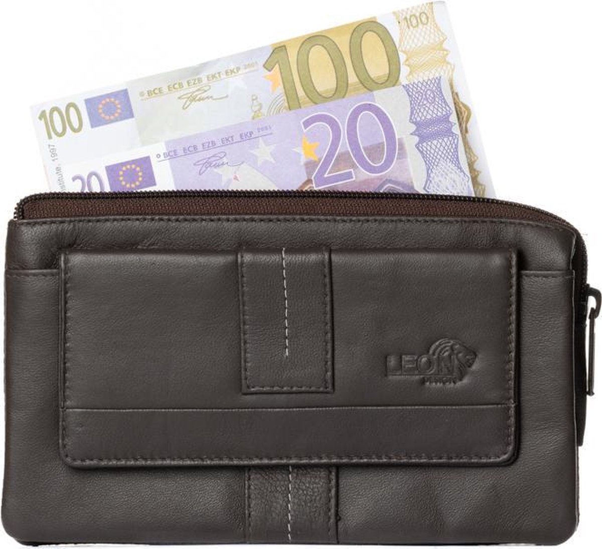 Portemonnee dames - Portemonnee - Dames portemonnee leer - Cadeau voor ...