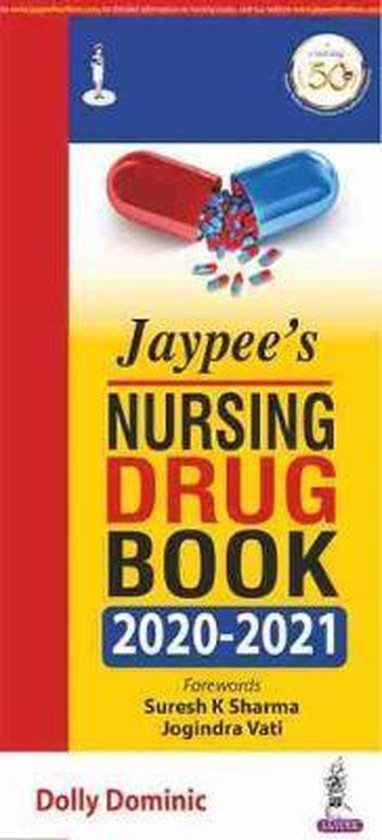 Jaypee's Nursing Drug Book 2020-2021 | 9789390020942 | Dolly Dominic ...