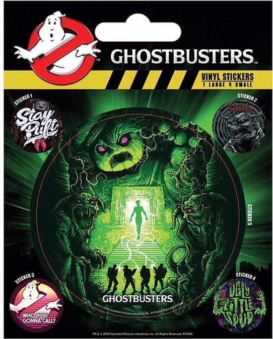 Ghostbusters Stickers Set (Multicoloured) | bol.com