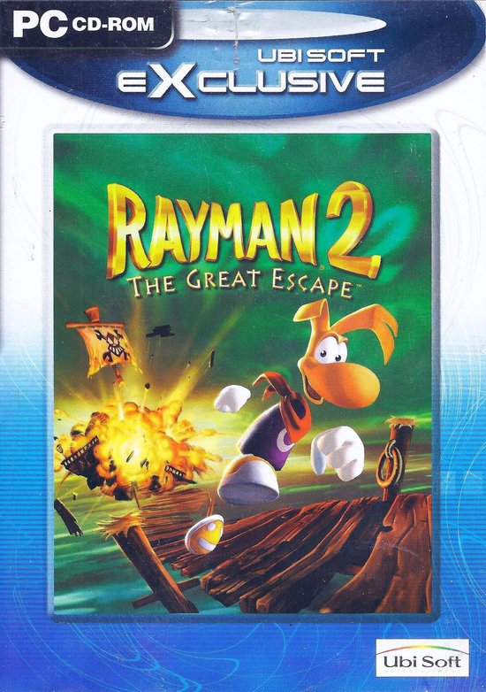Rayman 2 - The Great Escape PC CD-ROM Nederlandse Gebruiksaanwijzing ...