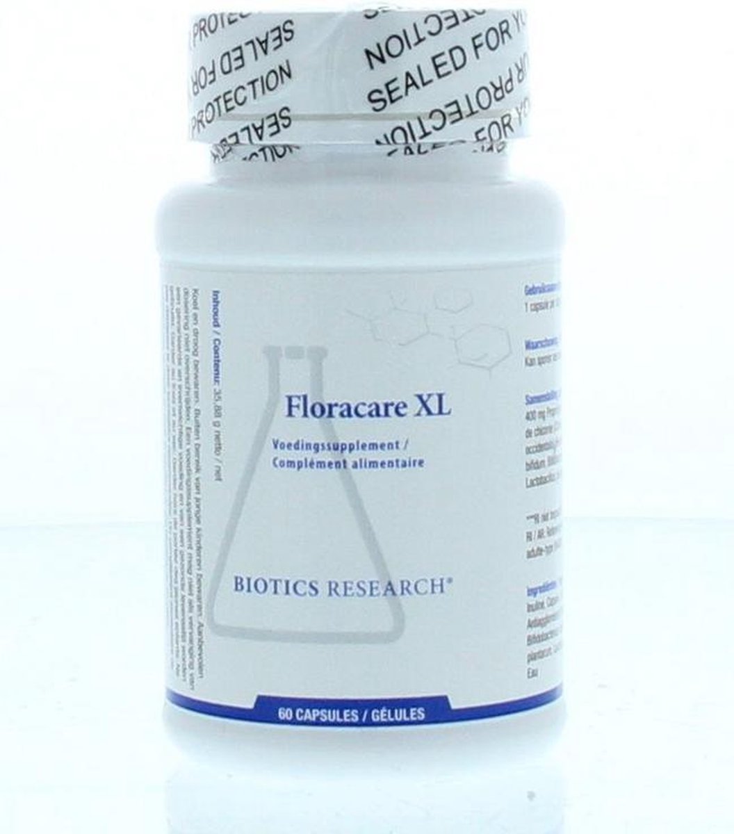 bol.com | Biotics Bio Floracare XL - 60 capsules - Voedingssupplement