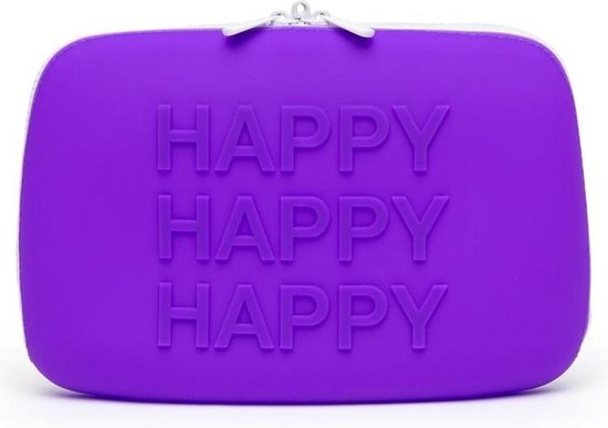 HAPPY Large Storage Bag - Purple | bol.com