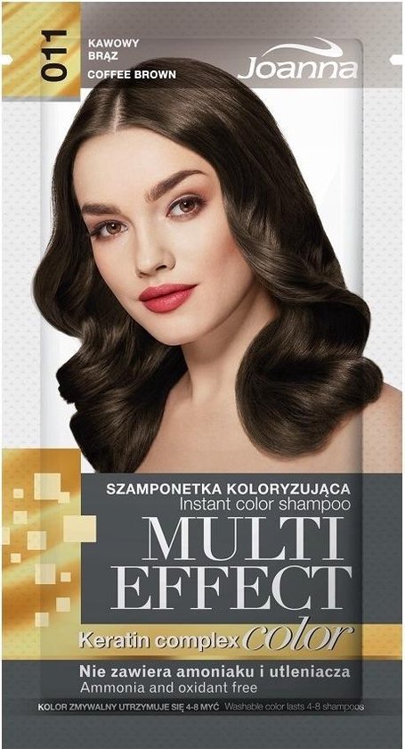 Joanna - Multi Effect Keratin Complex Color Instant Color Shampoo 011 ...