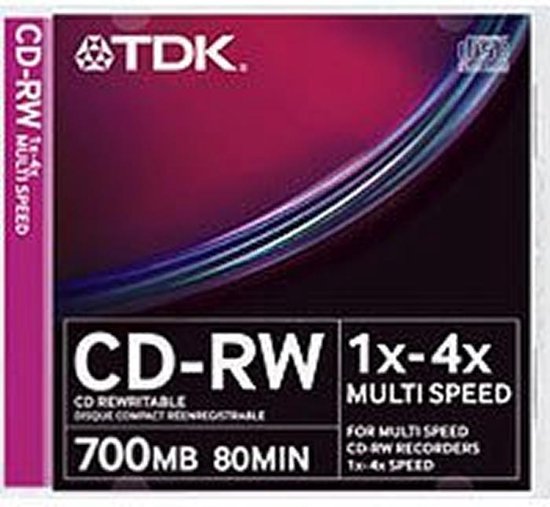 TDK CD-RW 1-4x | bol.com