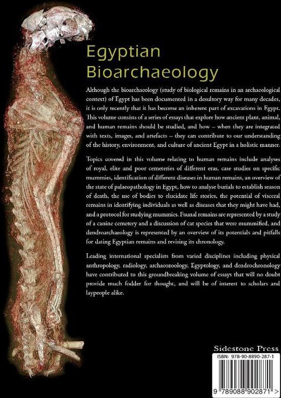 Egyptian Bioarchaeology | 9789088903854 | Boeken | bol