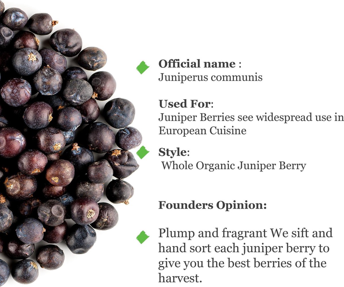 Jenever Bes Gedroogd Bio - Jeverbessen Sappig En Groot - Zorgvuldig ...