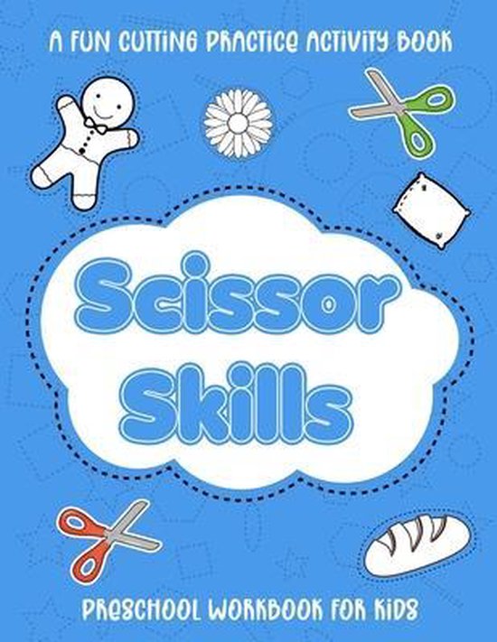 Scissor Skills Preschool Workbook for Kids - A Fun Cutting Practice ...