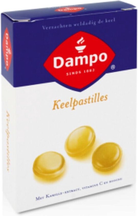Dampo Keelpastilles - Keelverzorging - 24 stuks | bol.com