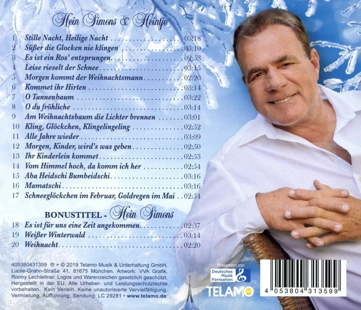 Simons, H: Heintje und Ich:Weihnachten, Hein Simons | CD (album ...