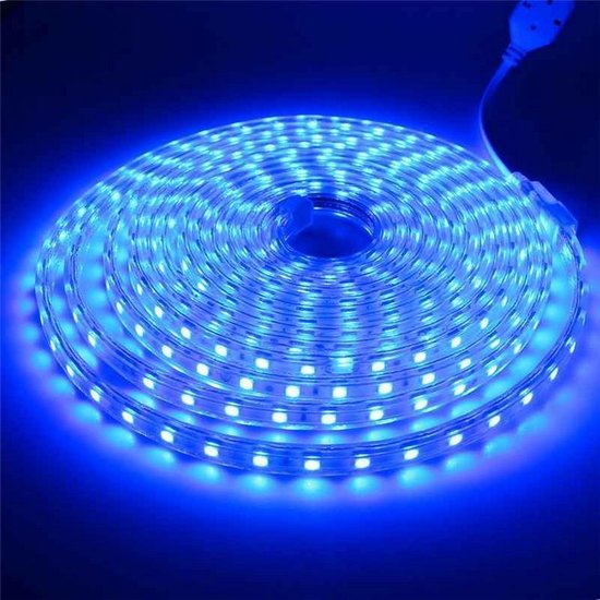 Lagiba 1 meter LED strip, blauw - 5.0 Watt - IP65 | bol.com