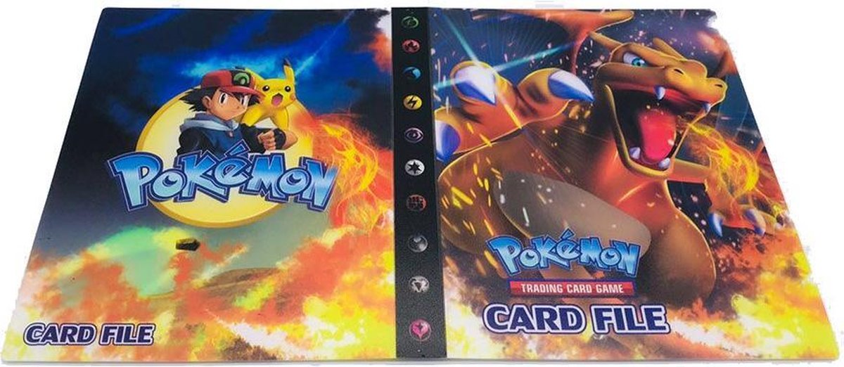 Pokemon Kaarten Verzamel Map - Voor 240 Kaarten - Ash Ketchum - Pikachu ...