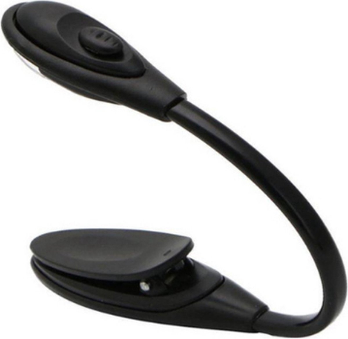 Leeslampje voor boek - Boekenlamp - Leeslampje met klem - LED - Zwart | bol