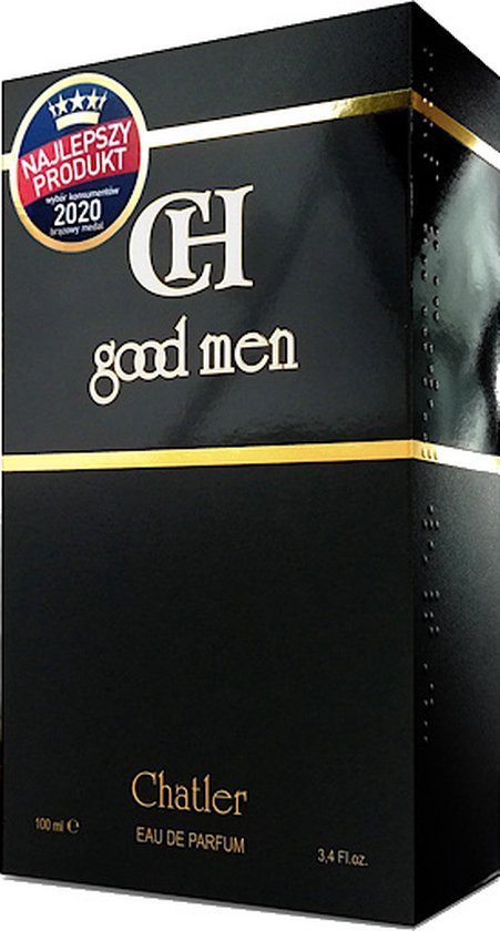 Chatler Eau De Parfum Good Men 100 Ml Kruidig Zwart | bol
