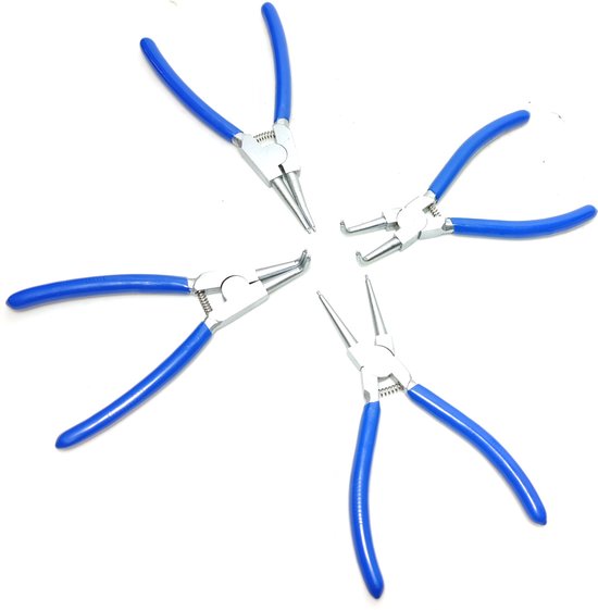 4 Delige Universele Borgveertang seegerring borgveren tang 145mm ...