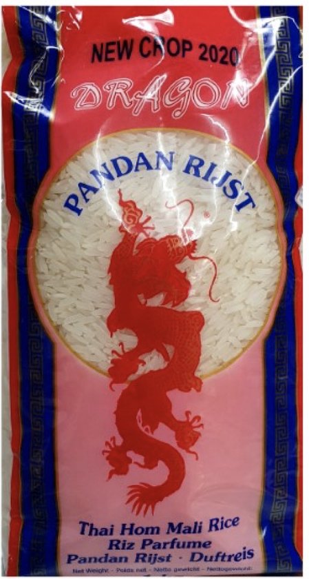 Dragon - Pandan Rijst - 1 kg - per 2 stuks te bestellen | bol.com