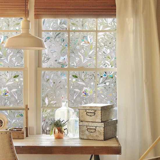 Raamfolie | Raamdecoratie | Zelfklevend | 60x200 cm | UV-werend | bol.com