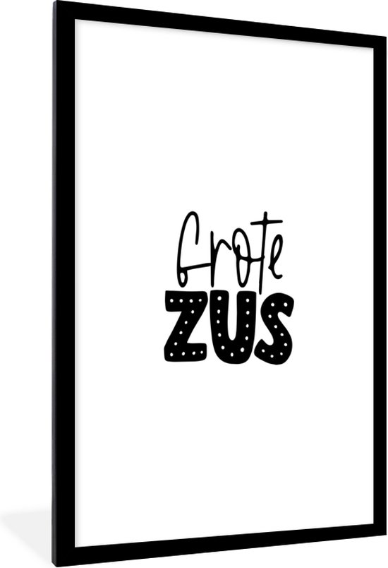 Fotolijst incl. Poster - Quotes - Grote zus - Zussen - Familie ...