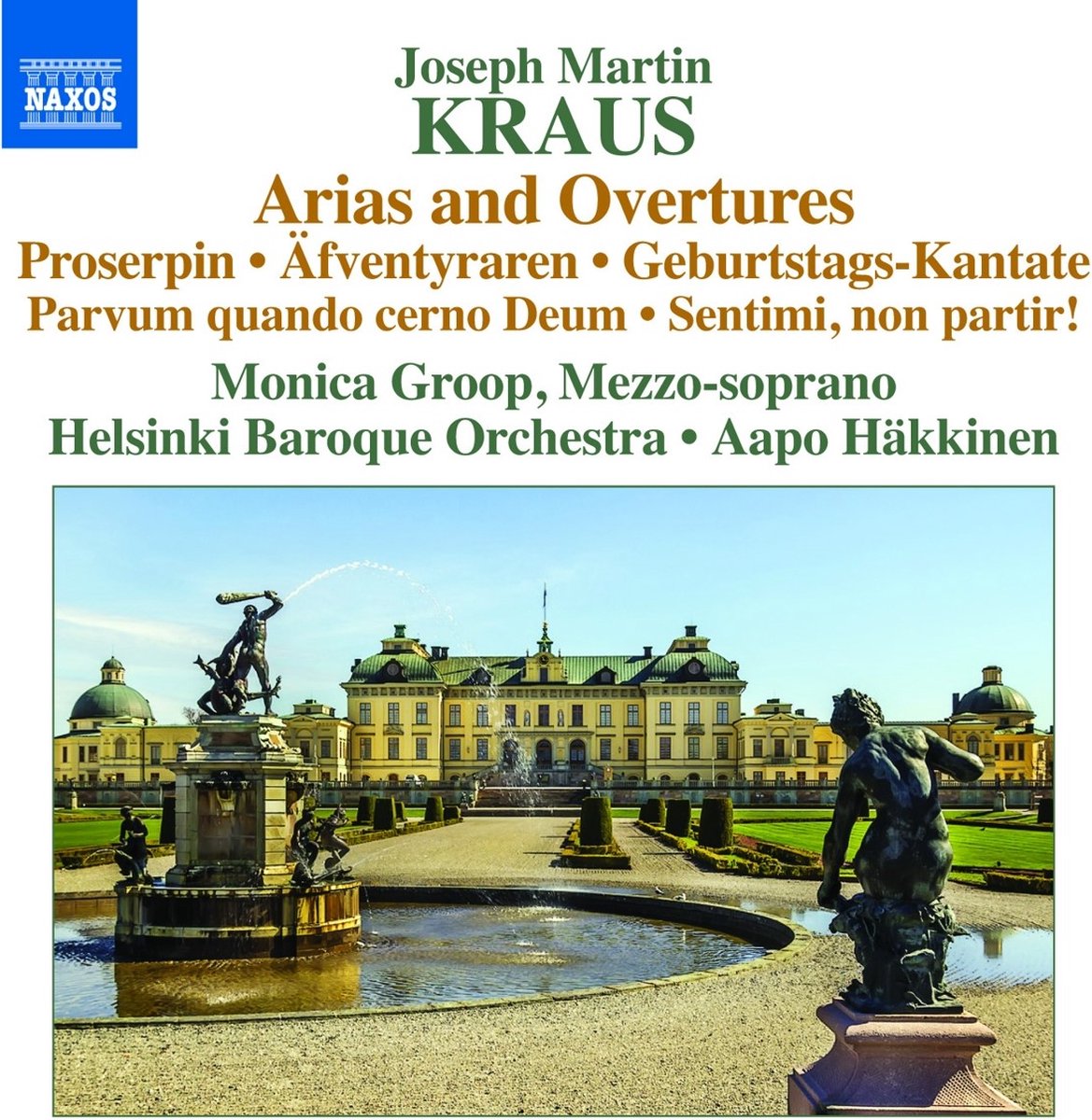 Helsinki Baroque Orchestra, Aapo Häkkinen - Kraus: Arias And Overtures ...