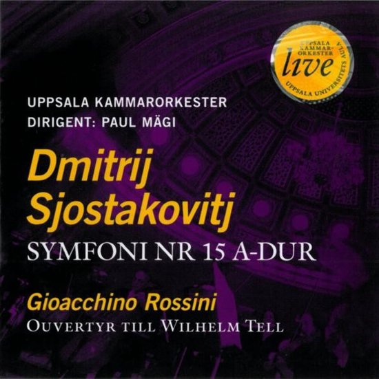 Uppsala Chamber Orchestra - Symphony No.15 (CD), Uppsala Chamber ...